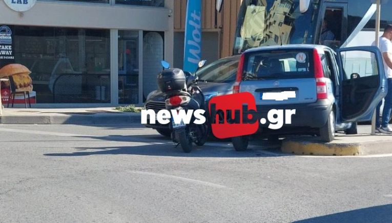 Τροχαίο στην Παραλιακή του Ηρακλείου- Αυτοκίνητο καβάλησε το διάζωμα ...