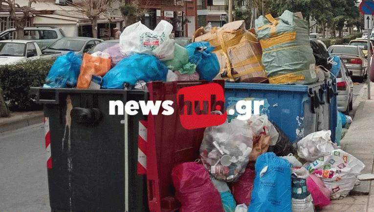 Ηράκλειο: Τα σκουπίδια γίνονται... λόφοι στις γειτονιές (φωτο) - Newshub.gr