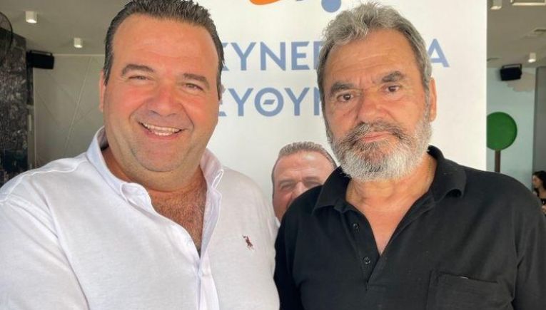 Ο Γεώργιος Σταθάκης στο πλευρό του Δημήτρη Πιτσικάκη - Newshub.gr