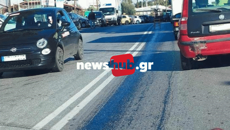 Ηράκλειο: Τα λάδια από το λεωφορείο προκάλεσαν κομφούζιο στην κεντρική ...