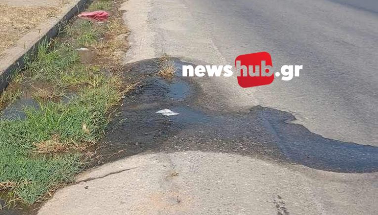 Ηράκλειο: Σπασμένος εδώ και καιρό αγωγός νερού δίπλα στο δρόμο προς ...