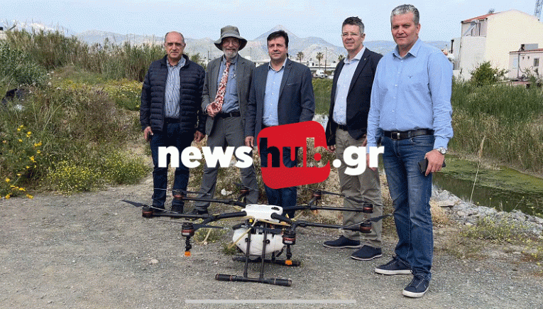Κρήτη: Στη μάχη για την καταπολέμηση των κουνουπιών και τα... Drones ...