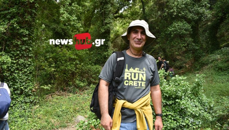 Φυσιολάτρης και καλός πεζοπόρος ο Πρύτανης του ΕΛΜΕΠΑ Ν. Κατσαράκης ...