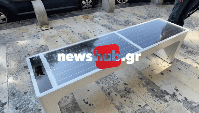 Ηράκλειο: Εβαλαν στο στόχαστρο τα «έξυπνα» παγκάκια (Φωτο) - Newshub.gr