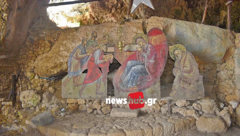 Το σπήλαιο του Αγ. Ιωάννου στη Μαραθοκεφάλα Χανίων και η αναπαράσταση ...