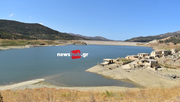 Σχεδόν άδειο το φράγμα Αποσελέμη-Αποκαρδιωτική η εικόνα που παρουσιάζει ...