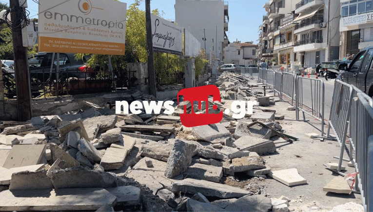 Ηράκλειο: Προχωρά η ανάπλαση στο κέντρο - Εικόνες απο το εργοτάξιο ...