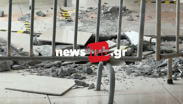 Γυμνάσιο Ν. Αλικαρνασσού: Τρεις εβδομάδες μετά την καθίζηση η αγωνία ...