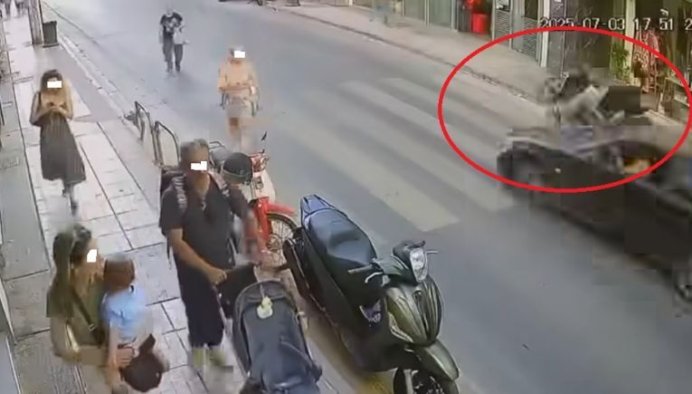 Κρήτη: Σοκάρουν οι εικόνες από το τροχαίο με παράσυρση δικύκλου που ...