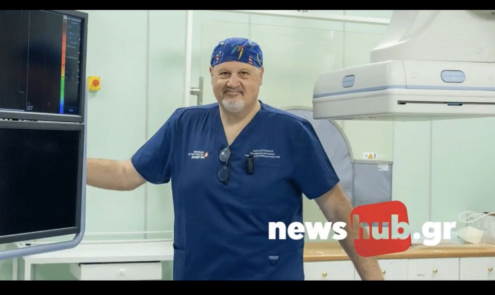Ο Κάθ. Ακτινολογίας Αδάμ Χατζηδάκης, στο Newshub: Πρωτοπορεί η ...