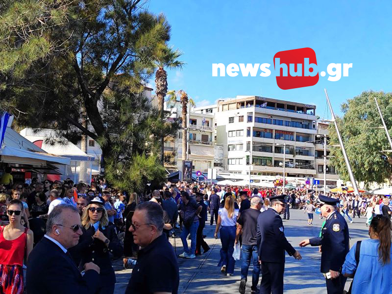 Ηράκλειο: Με υπερηφάνεια και σύμμαχο τον καλό καιρό η παρέλαση της 28ης ...