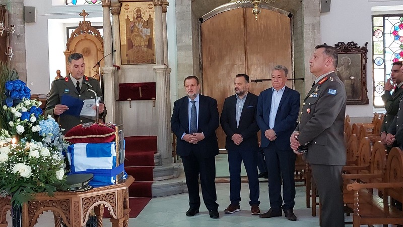 Σε κλίμα συγκίνησης τρισάγιο τιμής και μνήμης στον Αντιστράτηγο και τ ...