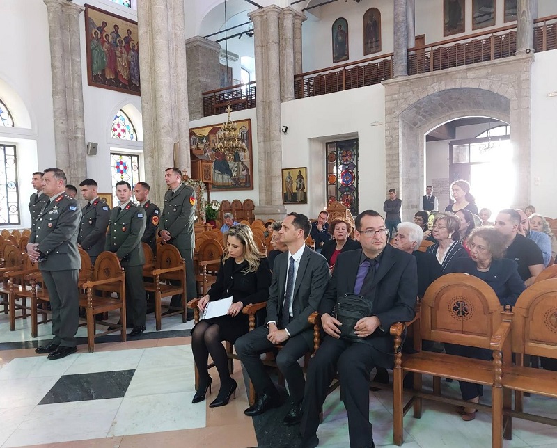Σε κλίμα συγκίνησης τρισάγιο τιμής και μνήμης στον Αντιστράτηγο και τ ...