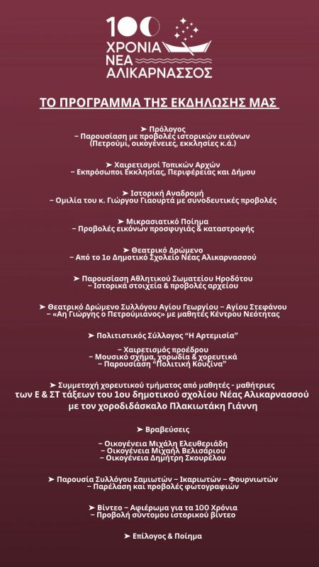 Η Νέα Αλικαρνασσός γιορτάζει 100 χρόνια ιστορίας και μνήμης - Newshub.gr